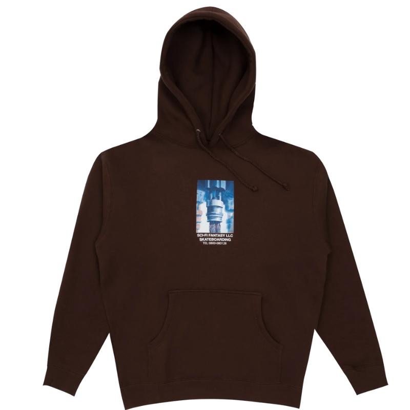 Sci-Fi Machine Hoodie Brown – Sparky Online Store