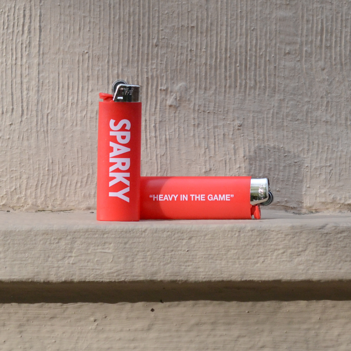 Sparky Heavy In The Game Lighter Red – Sparky Online Store