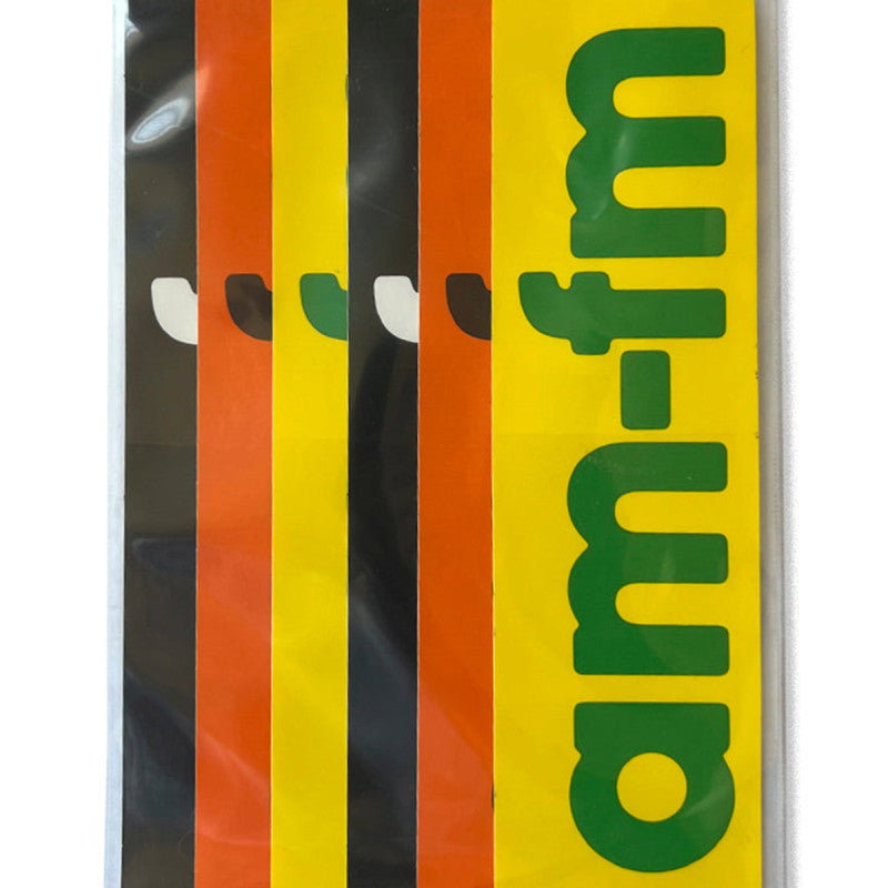AM-FM OG Logo Sticker Multi – Sparky Online Store