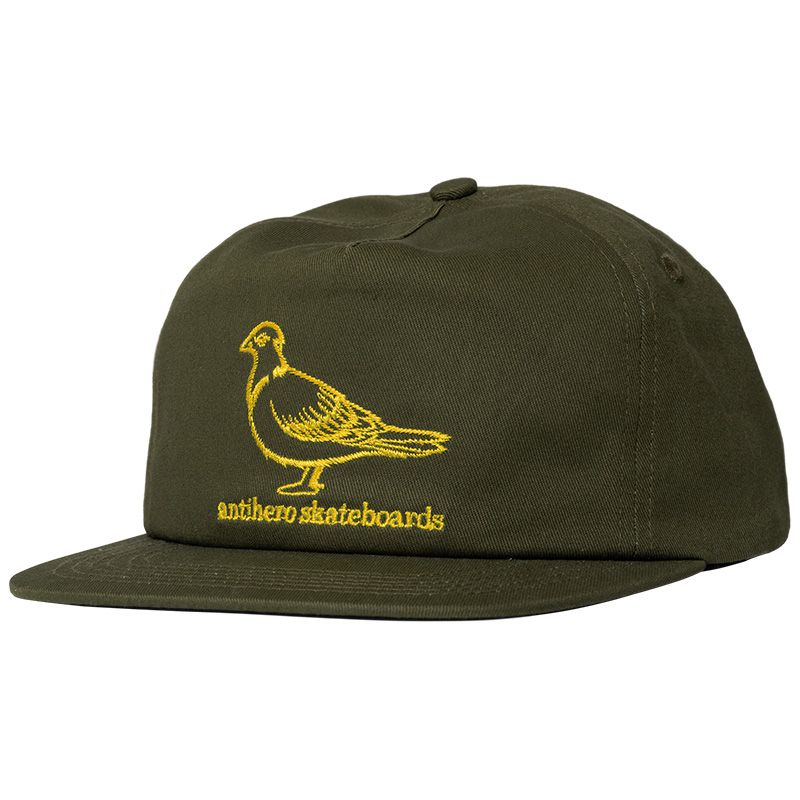 Anti Hero Basic Pigeon Snapback Cap Olive/Orange – Sparky Online Store