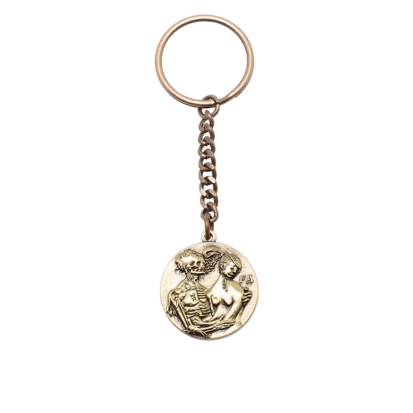Fucking Awesome Coin Keychain Gold – Sparky Online Store