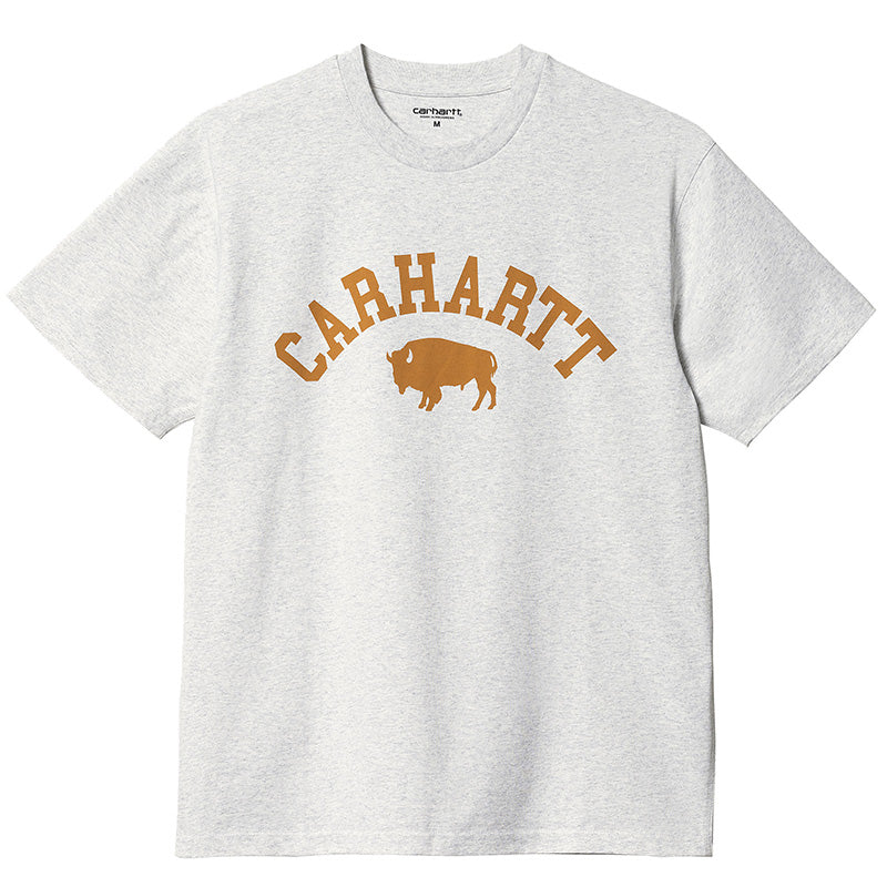 Carhartt WIP Locker T-Shirt Ash Heather/Brown – Sparky Online Store
