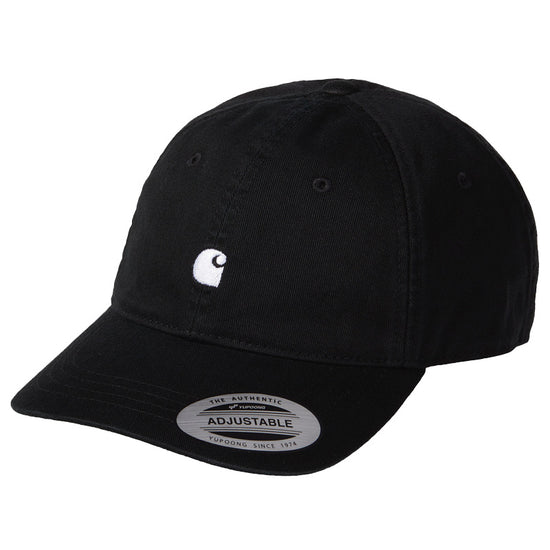 Carhartt WIP Madison Logo Cap Black/White – Sparky Online Store