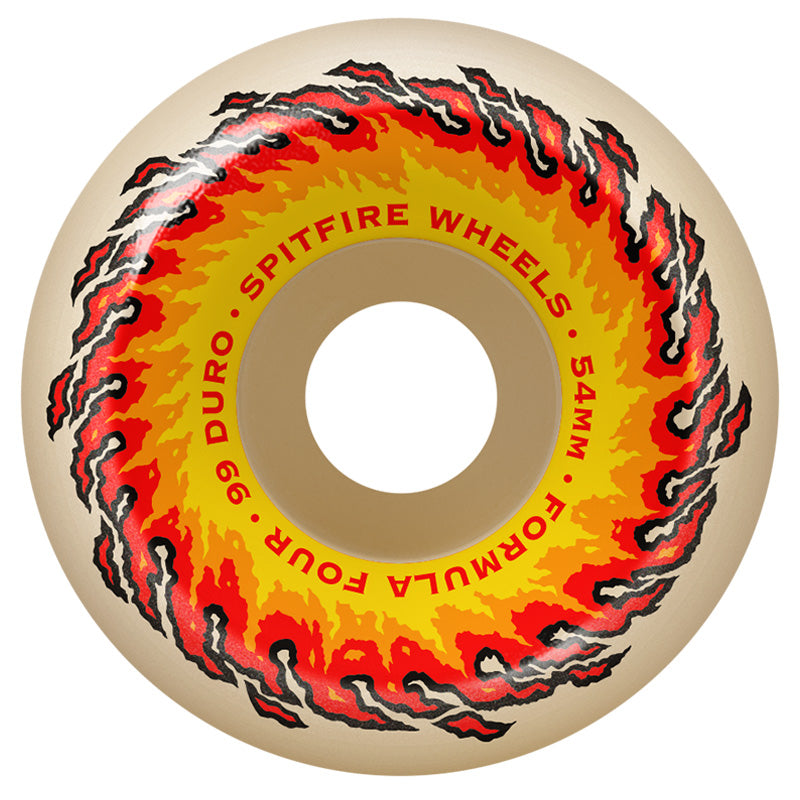 Spitfire Formula Four OG Fireball Conical Wheels 99D 54mm – Sparky ...